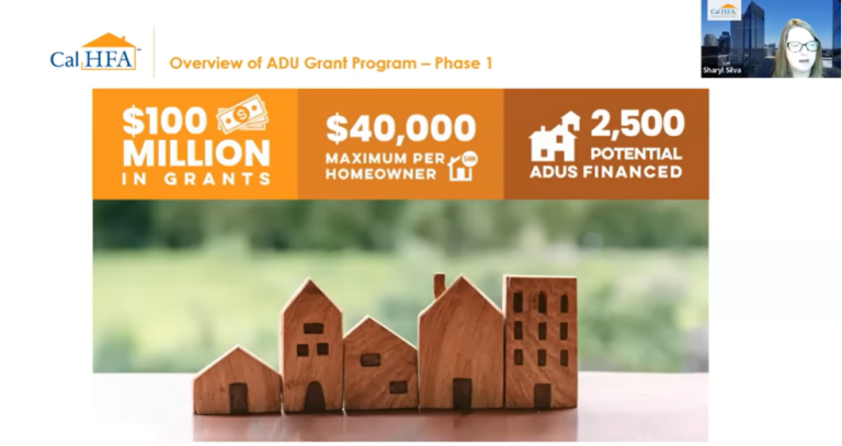 California ADU Grant (Phase 2) and Loan Programs 2023 - 2024